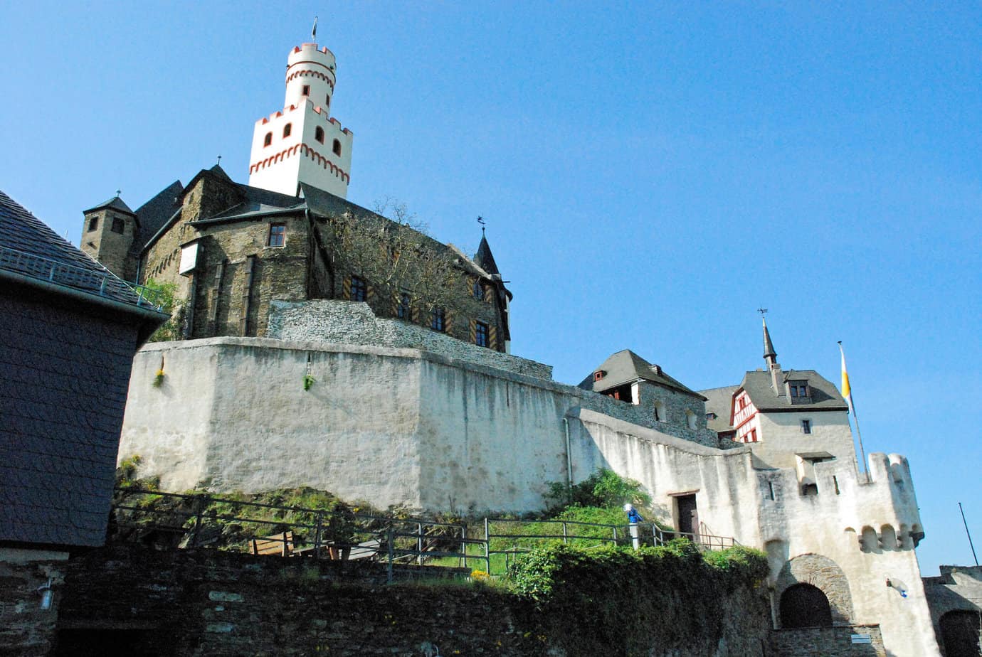 Burcht Marksburg - Braubach am Rhein - REISBESTEMMING.INFO