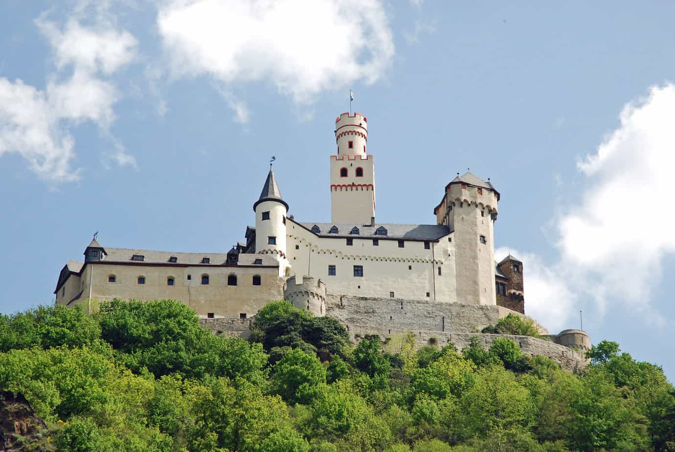 Burcht Marksburg - Braubach am Rhein - REISBESTEMMING.INFO